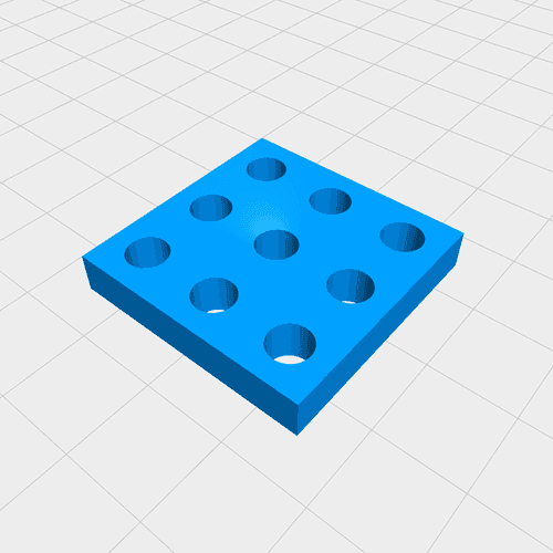 Easy Configurable STL Object Library for 3D Printing